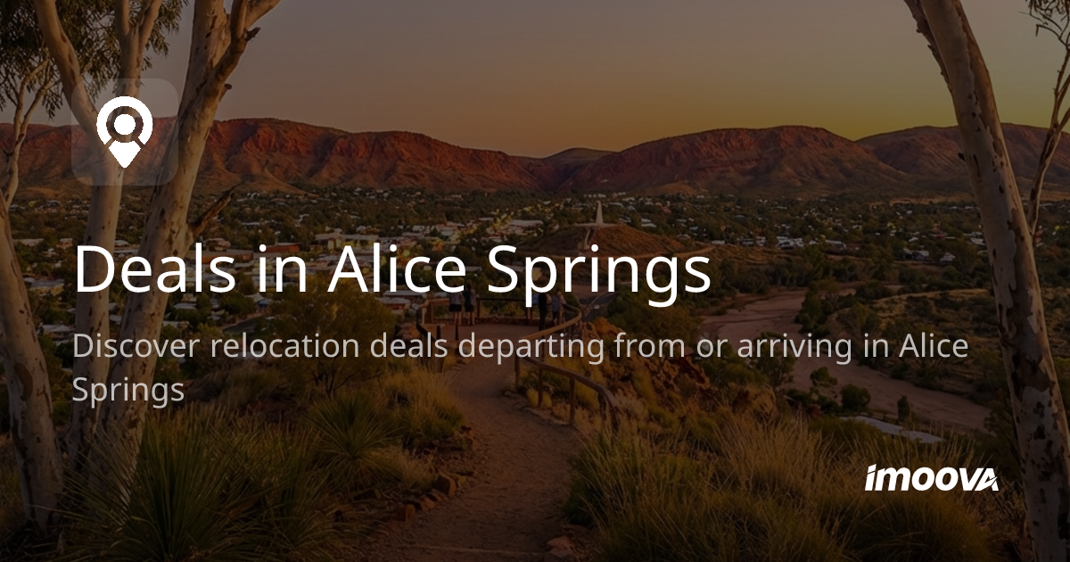 Deals in Alice Springs | Imoova