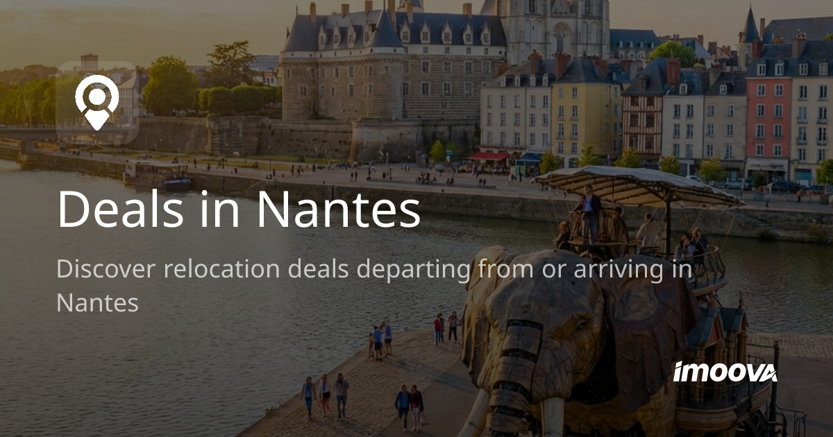 Deals in Nantes | Imoova
