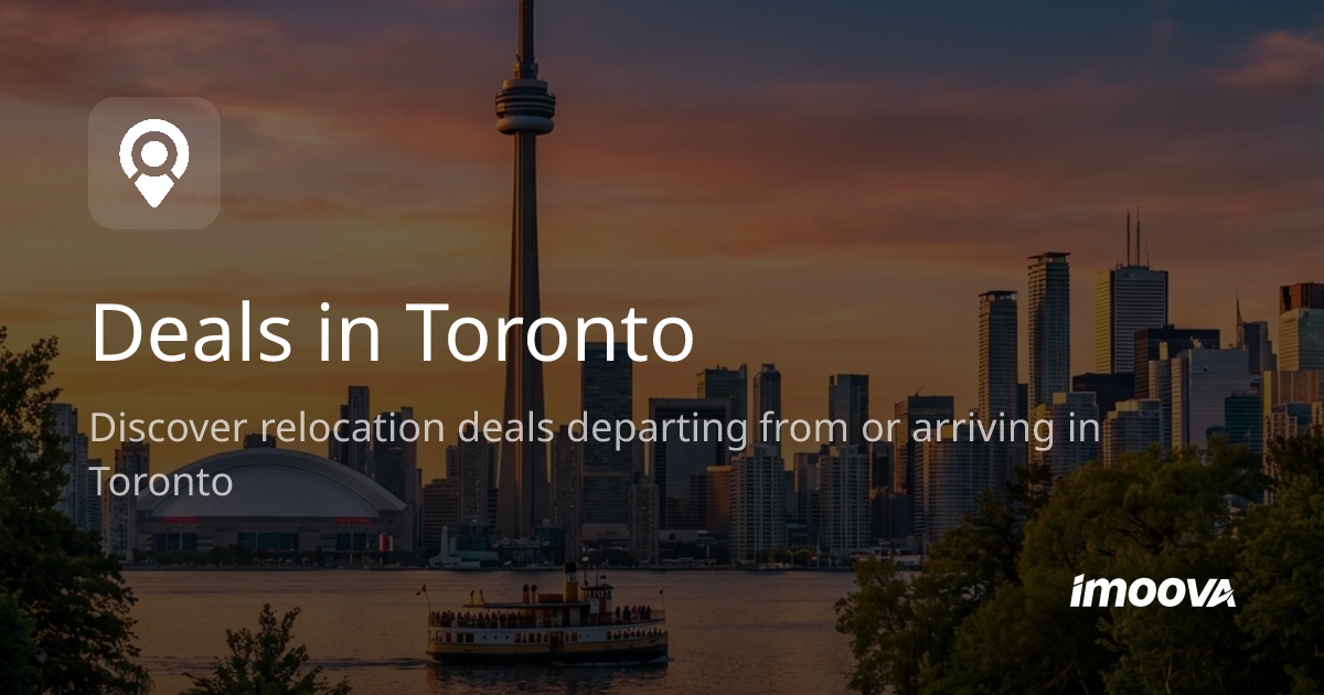 Deals in Toronto | Imoova